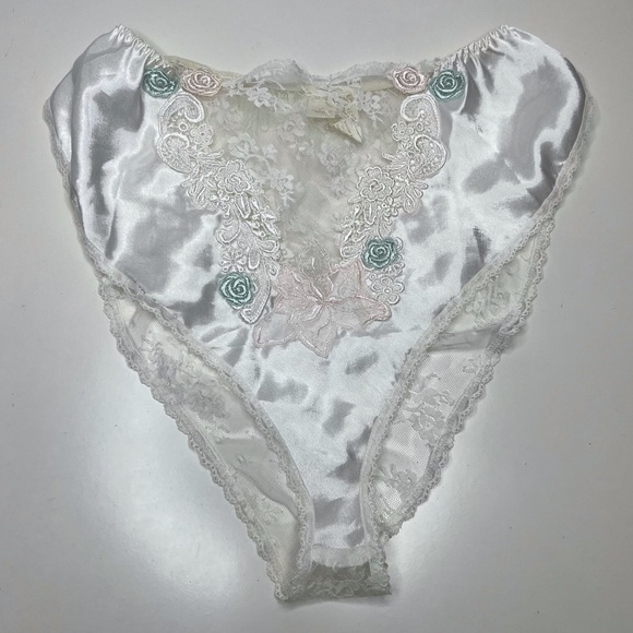 Victorias Secret Intimates And Sleepwear Medium Vintage 8s Victorias Secret Iconic Gold Crown